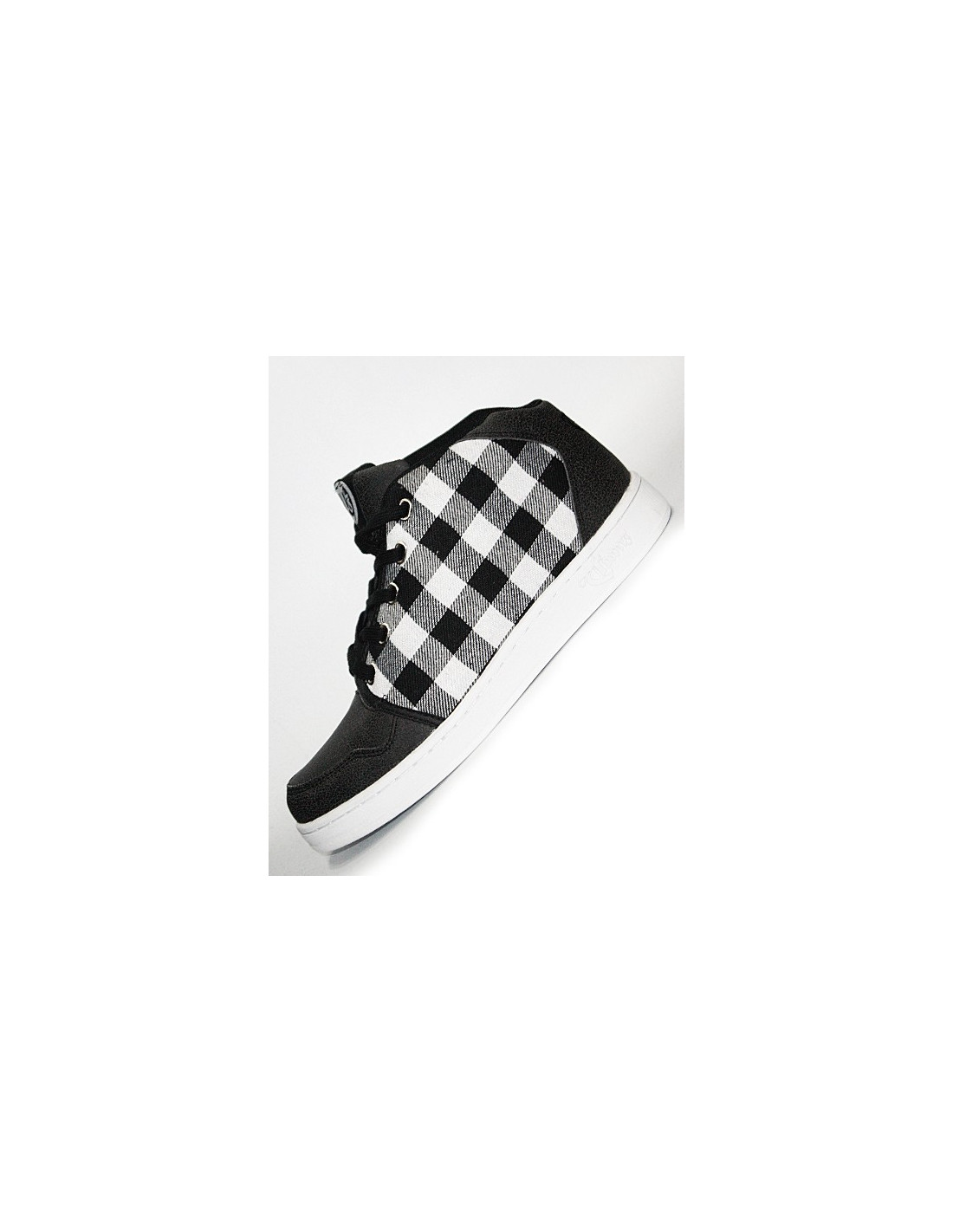 TZ Shoe Checked White - G308 - Fashion Sneakers