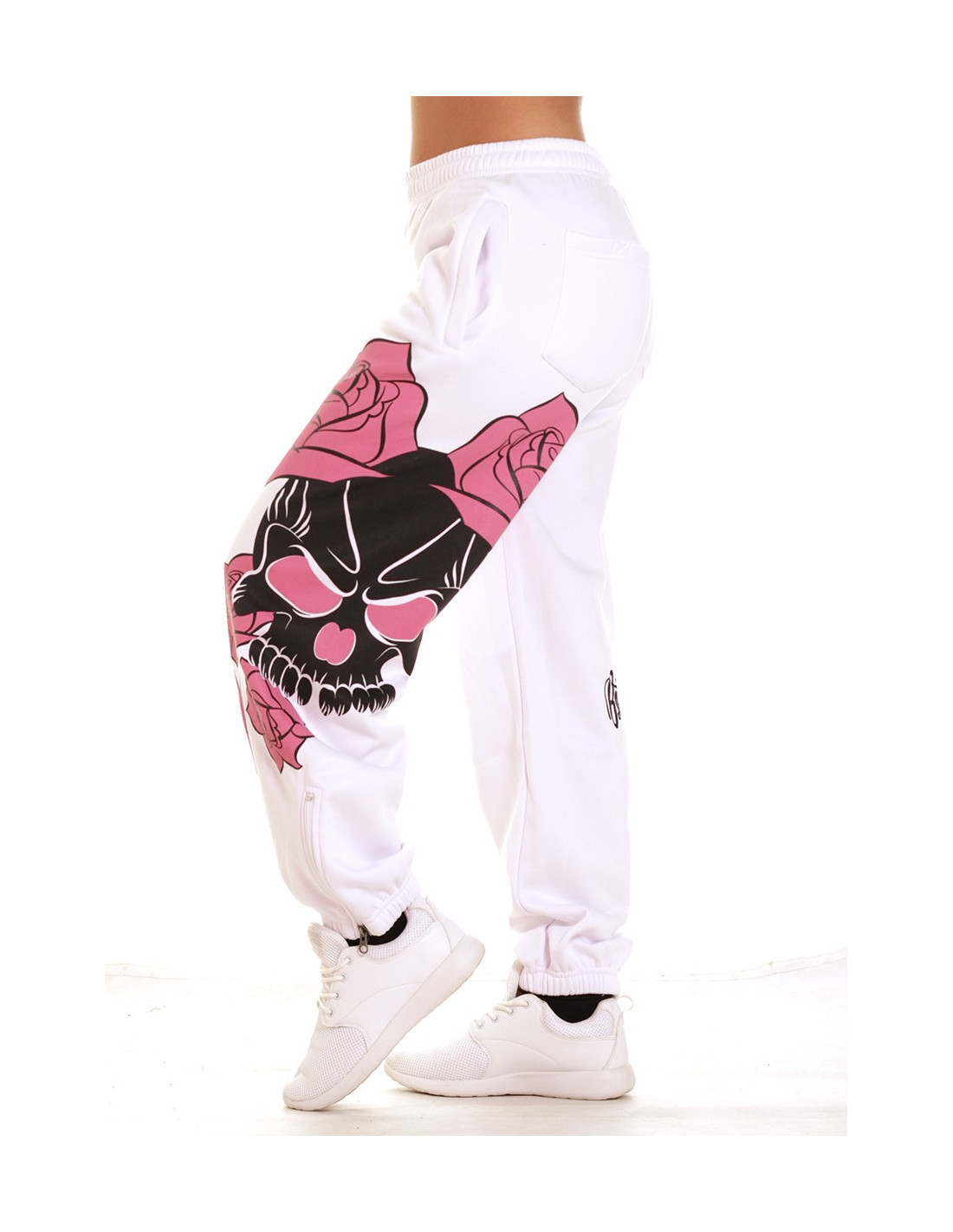 Skull Rose Sweatpants by BSAT - FM-BSSW-1701