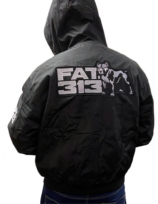 FAT313 Winter Jacket Black - FTWJ2108B01