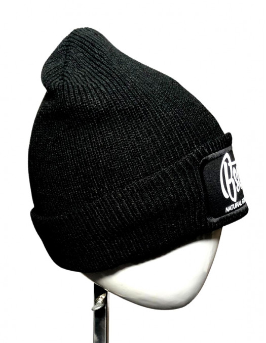 BSAT Logo Beanie BlackNWhite - BSATBeanie66