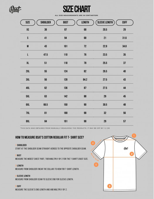 BSAT Stickman Logo T-Shirt White