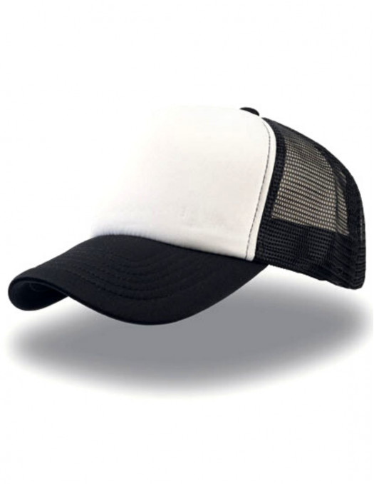 Atlantis Rapper Cap Black/White/Black