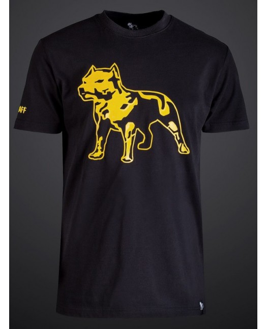 Amstaff logo t-shirt yellow - AMS-0150BYc