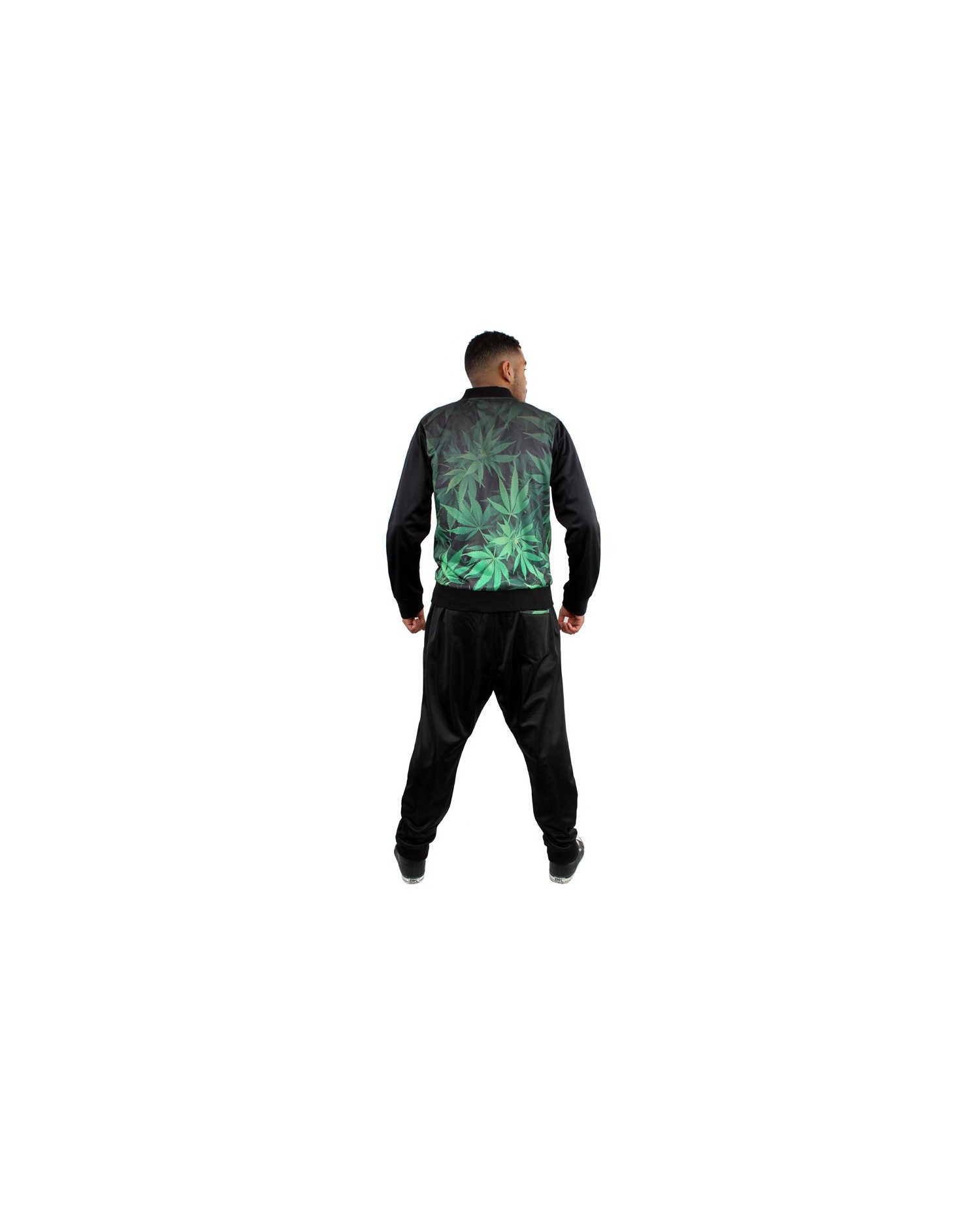 Weed Drop Crotch Tracksuit - 7148