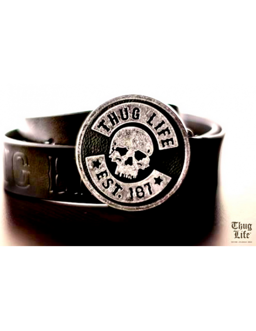 Thug Life Leather Belt Scull - TLF11BLT010