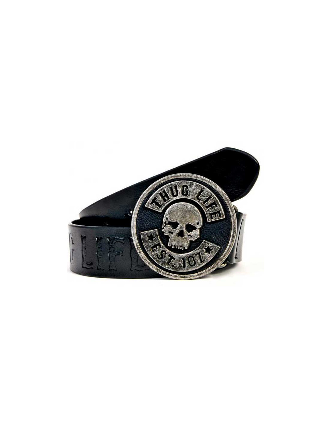 Thug Life Leather Belt Scull - TLF11BLT010