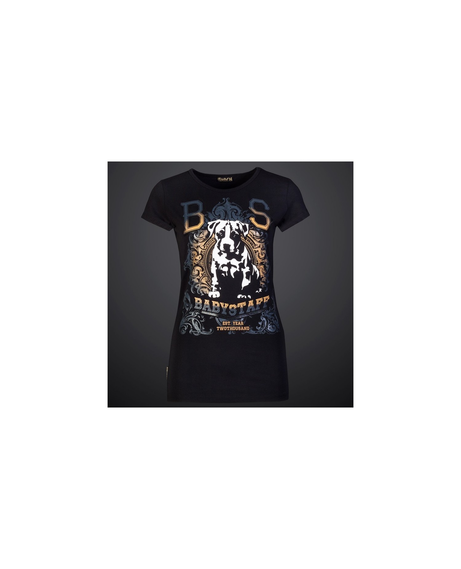 Cleona T-Shirt Black - AMS-0662B