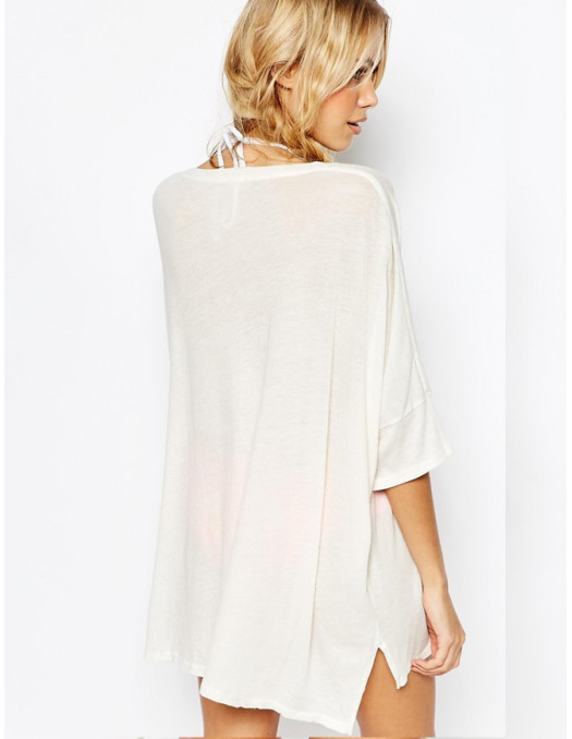 Coconut Top /Beach Wear White - RC-B306-2