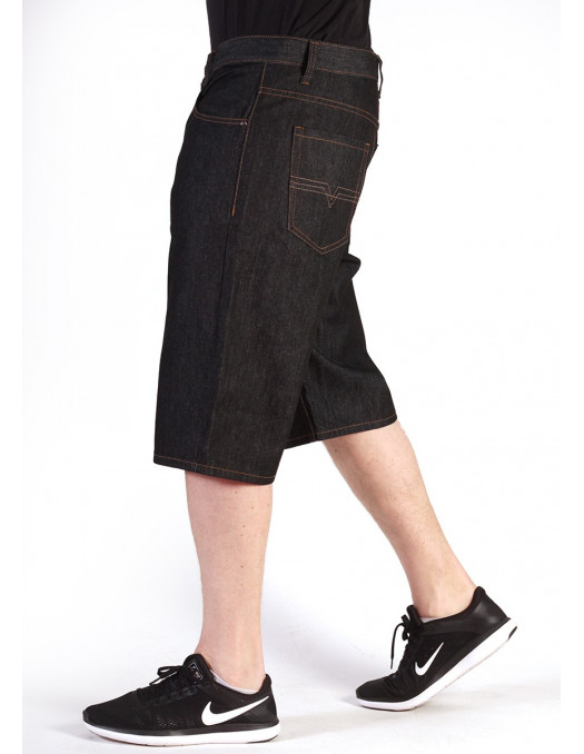 Denim Shorts Raw Black by Access Apparel