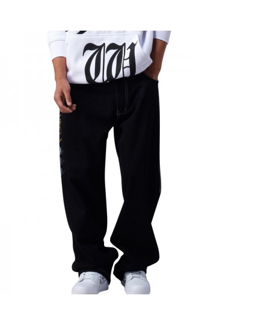 Rich & Famous Black Jeans - LW-D118