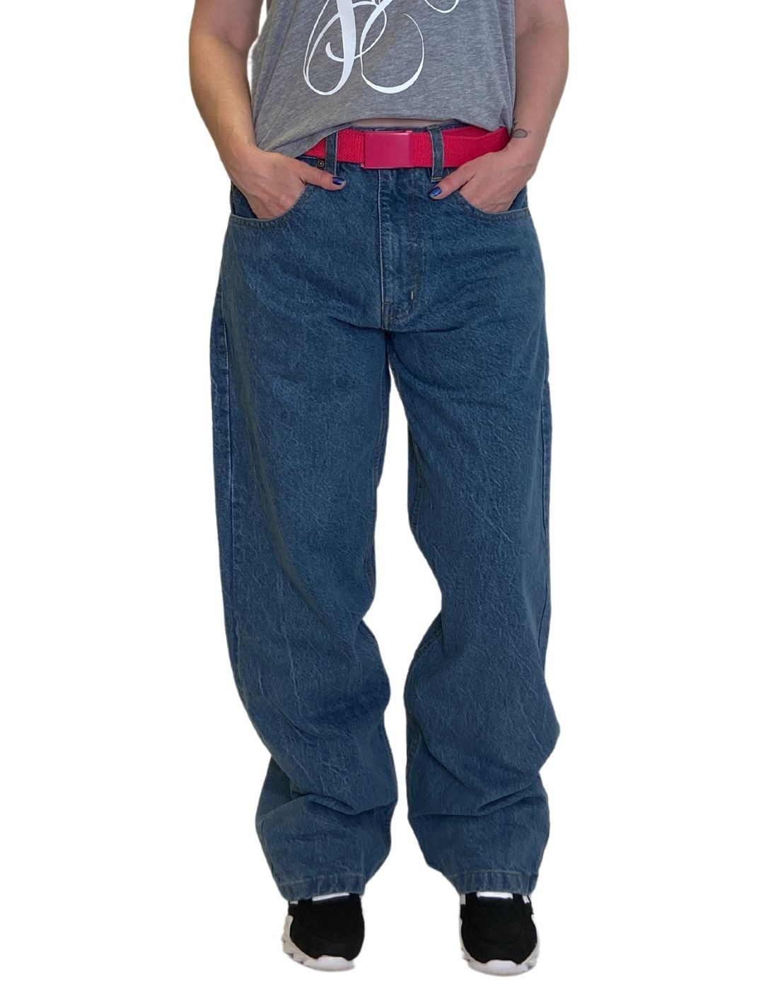 Good Times Sad Times Baggy Jeans by BSAT