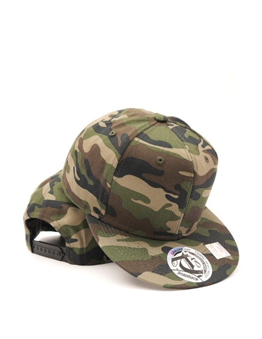 Townz Snapback Cap green camo - A624
