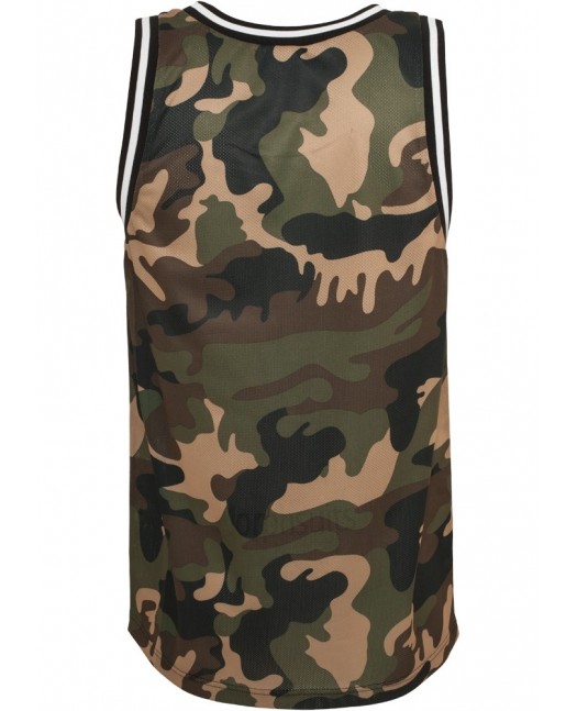 Camo Mesh Tanktop woodcamo/blk/wht