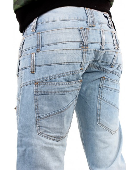 Brooklyn Mint Triple Solo Snow Wash Jeans
