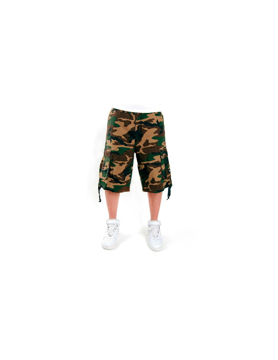 2-Pac Cargo Shorts Wood Camo Enemy