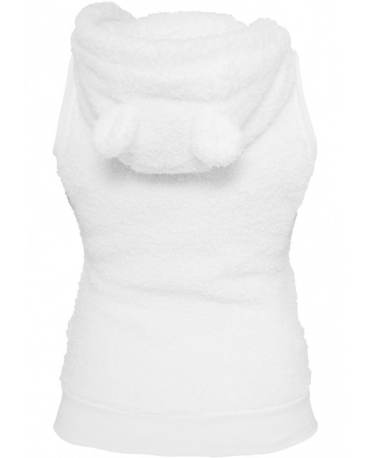 Ladies Teddy Vest White - TB393-00220