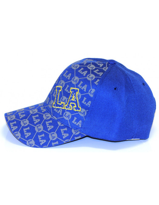 Lettered LA Baseball Cap/Royal