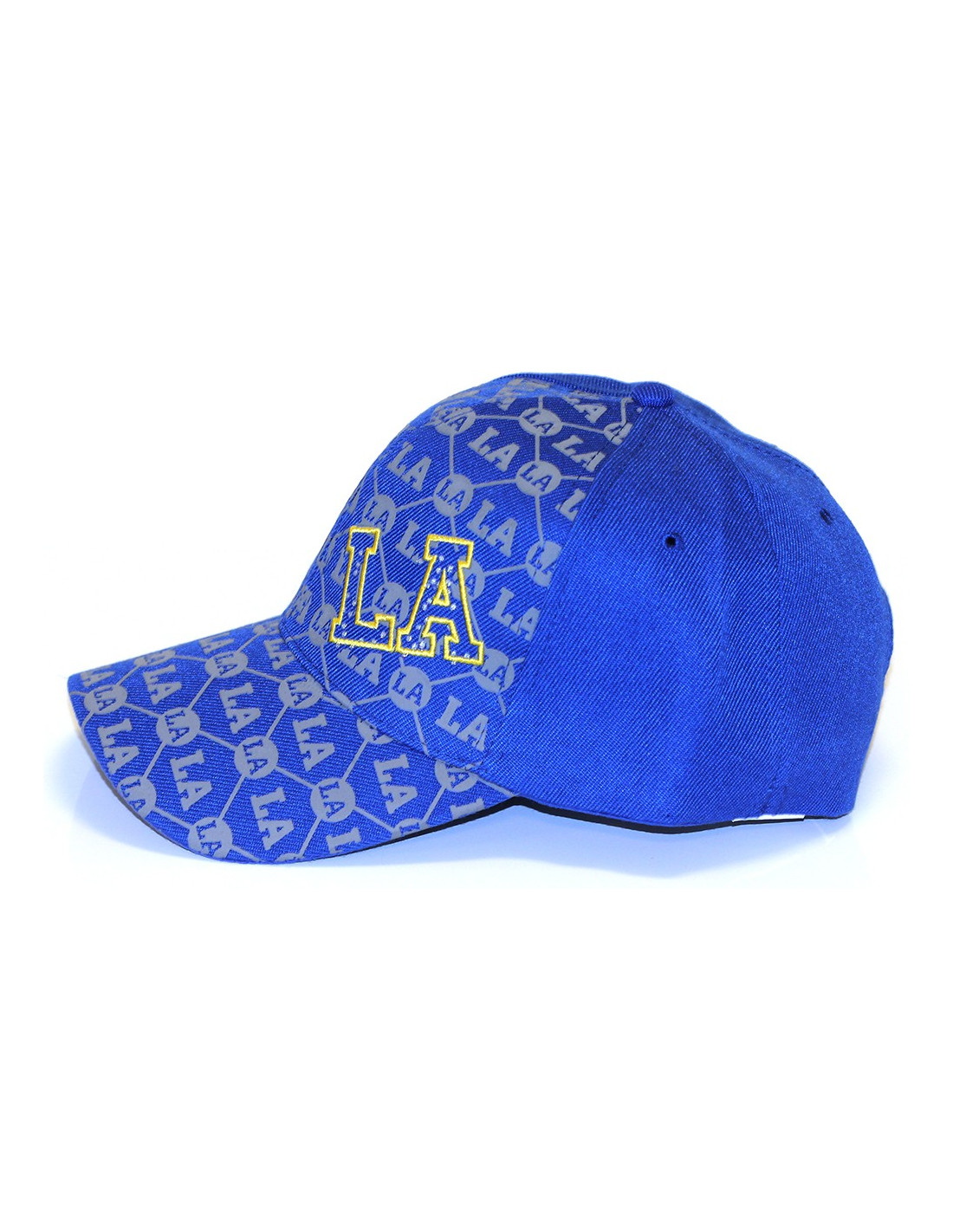 Lettered LA Baseball Cap/Royal