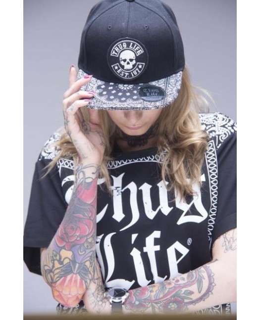 Thug Life Skull Paisley Cap - TLCSS1410