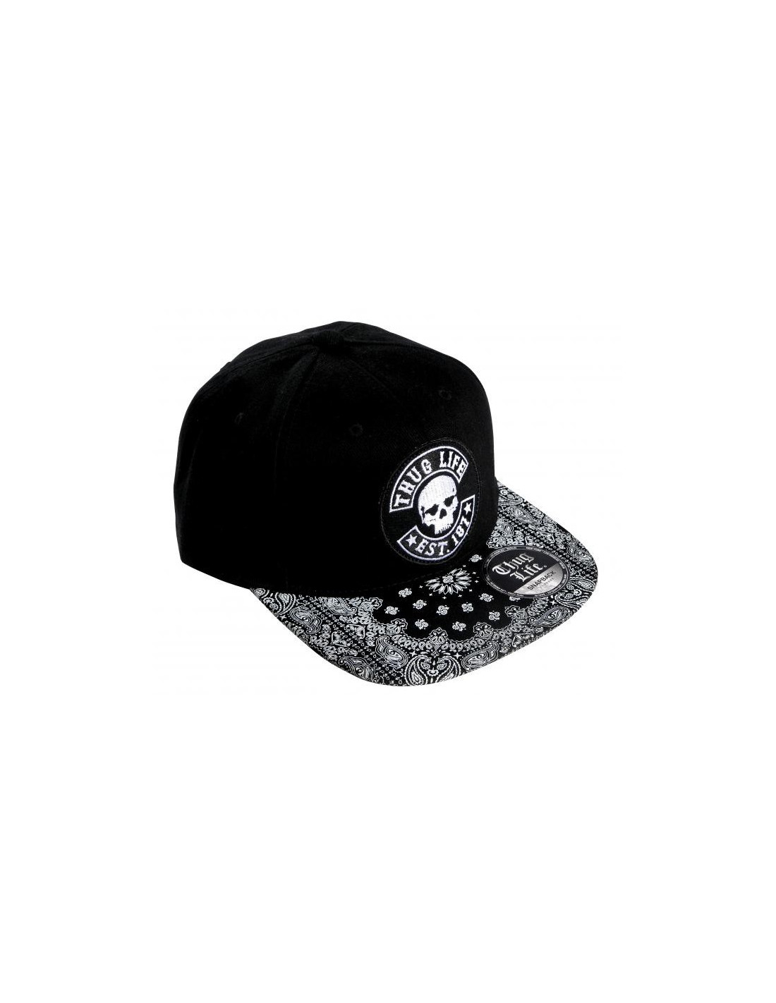 Thug Life Skull Paisley Cap - TLCSS1410